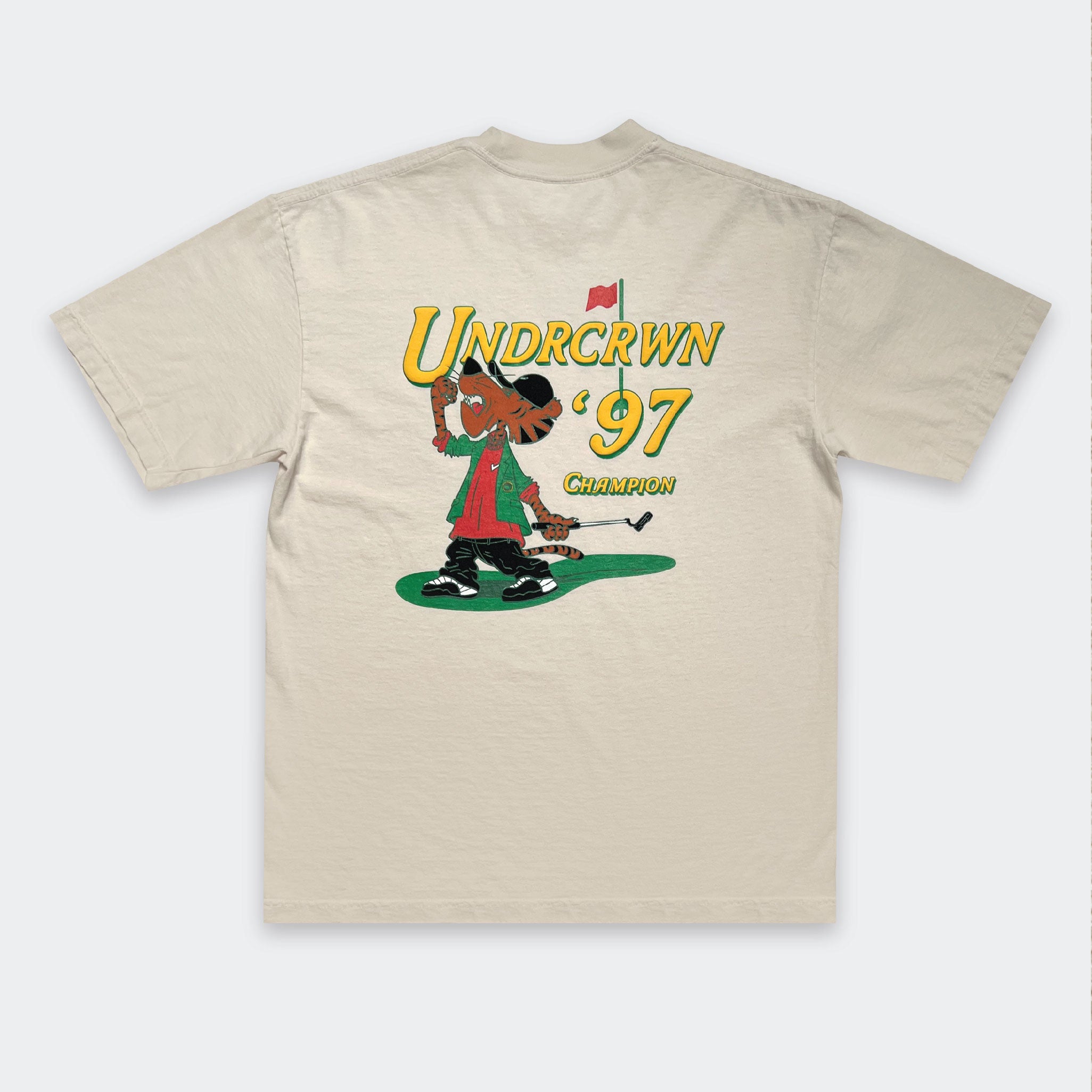 Tiger Tee - Creme – UNDRCRWN Shop